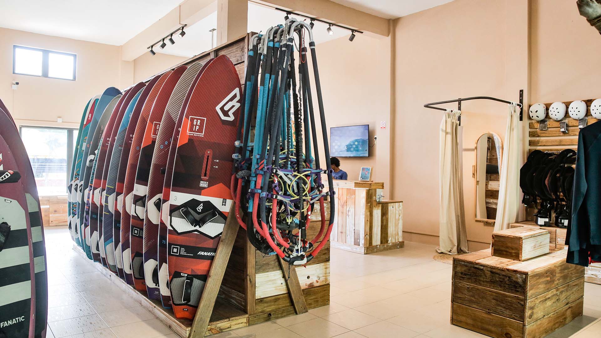 Windsurf Storage in Le Morne Mauritius - ION CLUB